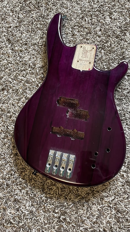 Warmoth G4 Purple transparent | Reverb