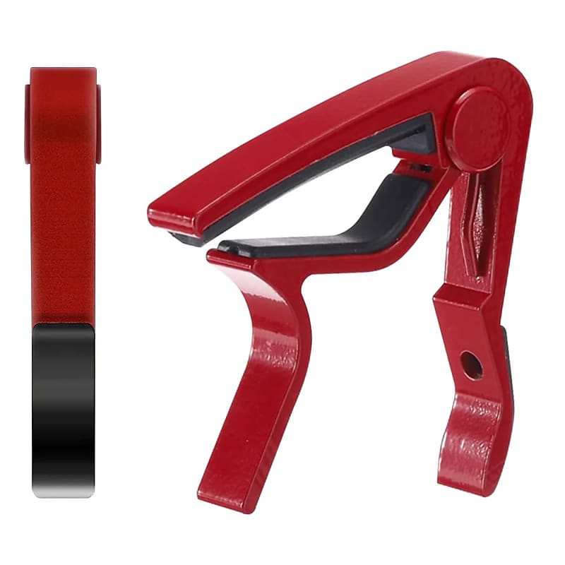 Guitar Capo Acoustic Electric Guitar Red | Reverb