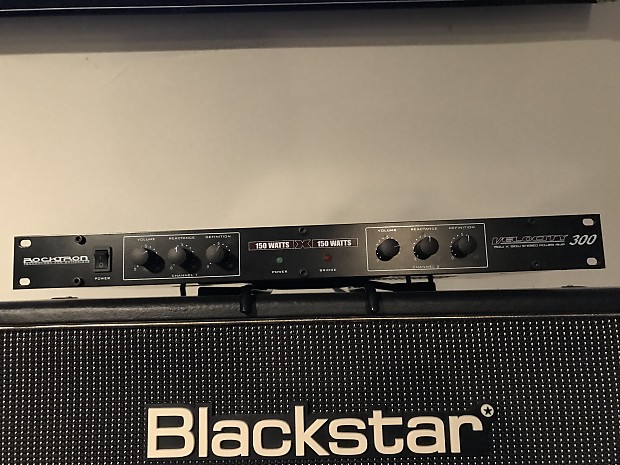 Rocktron Rocktron Velocity 300 150W Rack Power Amp | Reverb