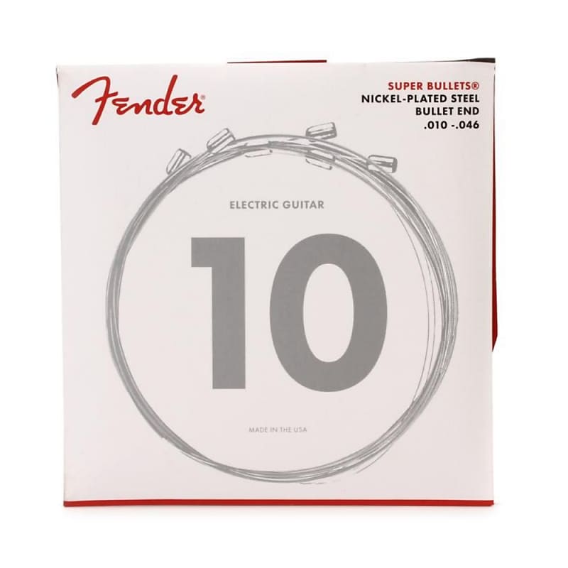Fender 3250R Super Bullets Nickel Steel Electric Strings - | Reverb