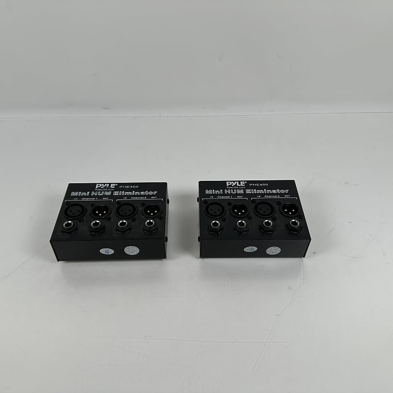 (Set of 2) Mini Hum Eliminator Box - 2 Channel Passive Ground | Reverb