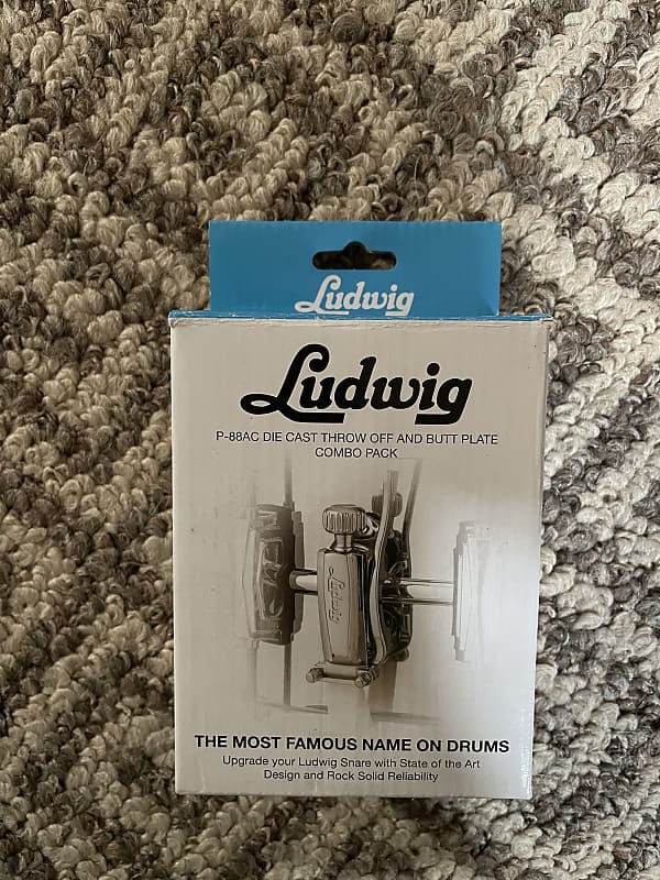 Ludwig P88AC Atlas Diecast P88 Throw-Off and P35 Butt Set | Reverb