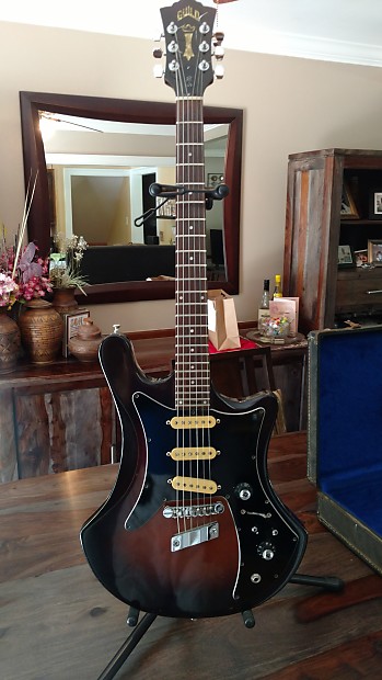 Guild S70 1979-81 Cherry brown burst | Reverb