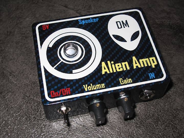 DM Alien Amp, ampli format pédale, handmade et unique | Reverb UK
