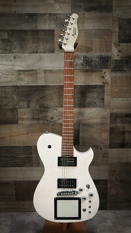 Cort Manson White w/ Purple Flake Custom Electric Guitar | Reverb