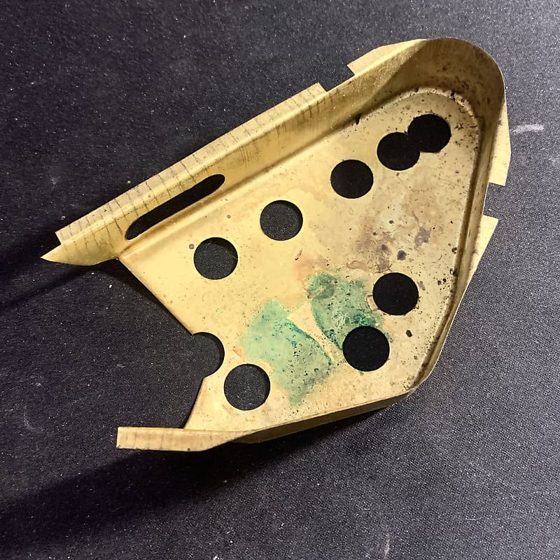 VINTAGE! 1970 Gibson SG Control Cavity Shielding Plate Tub - | Reverb