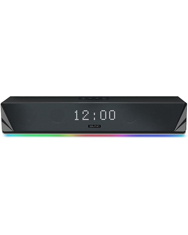 Dolphin SNB-161R Portable 16" Soundbar with Alarm and Clock | Reverb
