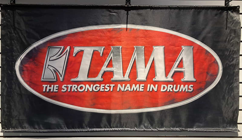 Tama Drums Dealer Banner Sign Display | Reverb