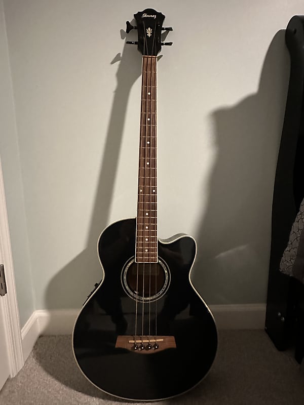 Ibanez AEB10BE 4- String Acoustic Bass 2019 - Natural | Reverb
