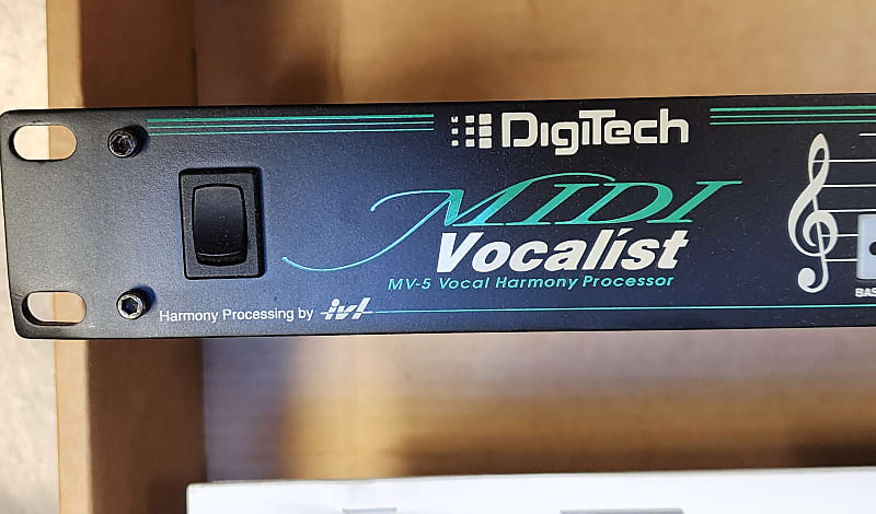 Digitech MV-5 MIDI Vocalist - harmonizer rack -1990's - | Reverb