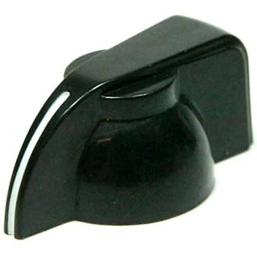 Set Screw Chicken Head Knob, Black | Reverb