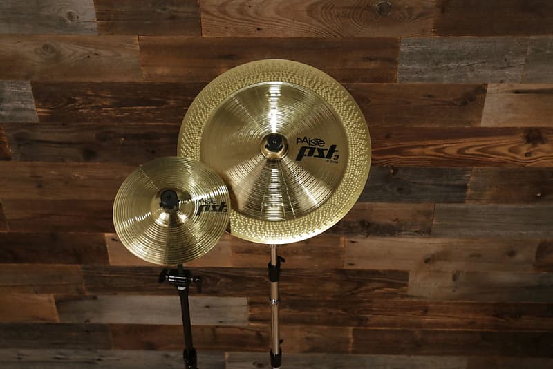 PAISTE PST 3 EFFECTS PACK / SET (10 SPLASH & 18 CHINA) | Reverb UK