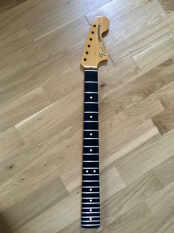 Warmoth/Fender licensed CBS Stratocaster Neck - Satin | Reverb