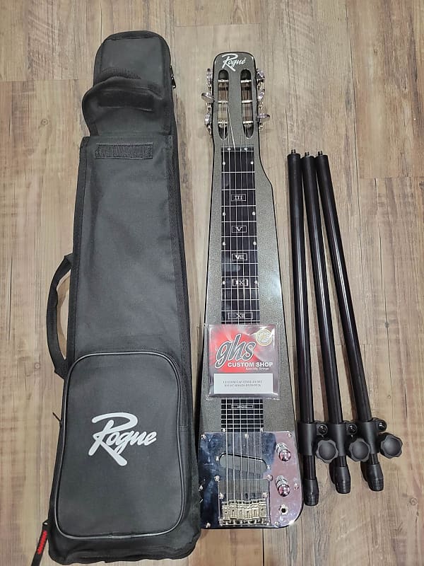 Rogue RLS-1 lap steel guitar - black sparkle | Reverb