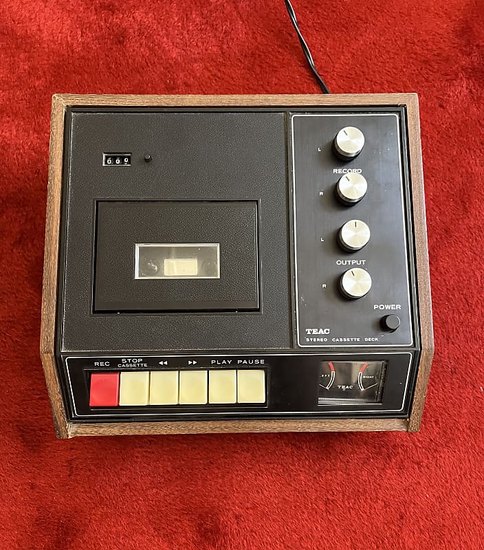 TEAC A-20 Stereo Cassette Deck w/ OG Box | Reverb
