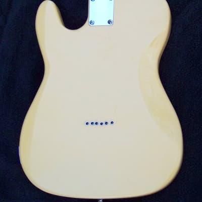 Mahogany Deluxe Telecaster-Vanilla Butterscotch Blonde With | Reverb