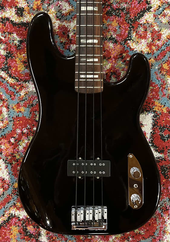 Fender Big Block Precision Bass 2005-2006 - Black, Very Good, | Reverb
