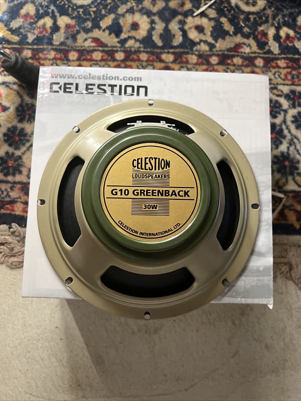Celestion G10 Greenback 2000’s | Reverb