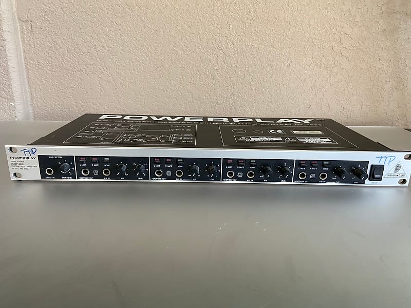 Behringer Headphone Distribution Amplifier Powerplay HA 4000 | Reverb