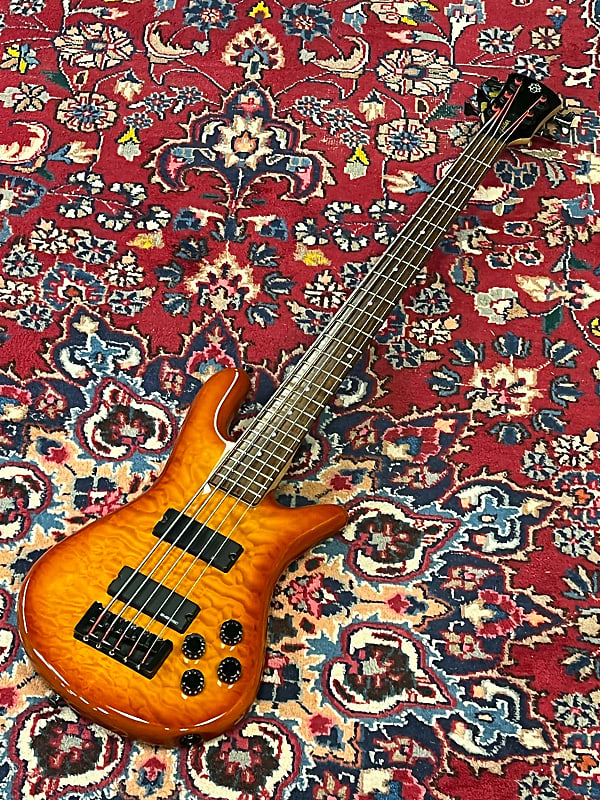 Spector Legend 5 Classic Orange/Cherry Burst | Reverb