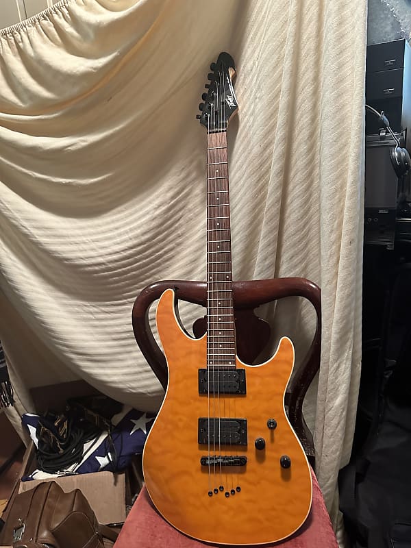 Peavey Predator plus exp guitar Orange | Reverb