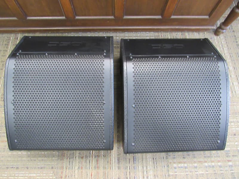 (PAIR) QSC CSM12 Floor Monitors Passive Low Profile High End | Reverb