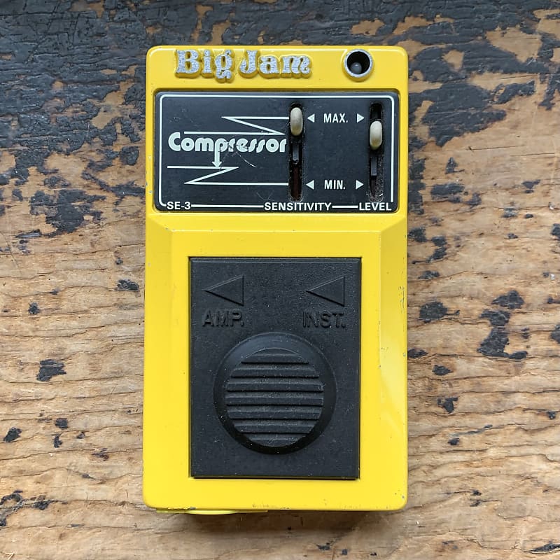 Big Jam Compressor SE-3 1970s Yellow | Reverb