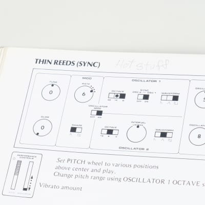 Moog Prodigy owner's manual by Tom Rhea | Reverb