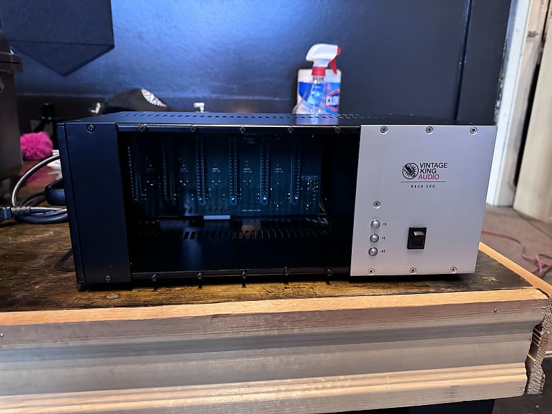 Vintage King RACK 6 Slot 500 Series Lunchbox | Reverb