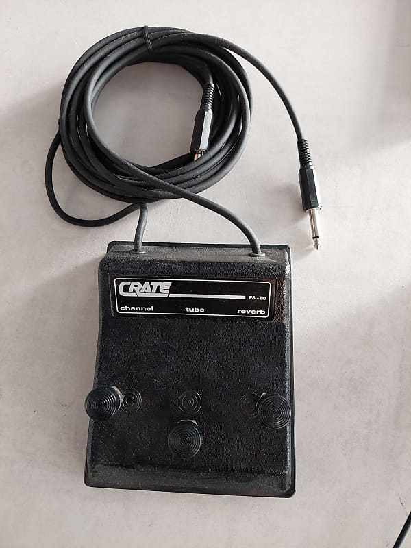 Crate FS-80 super rare 3-way footswitch*made in Italy | Reverb
