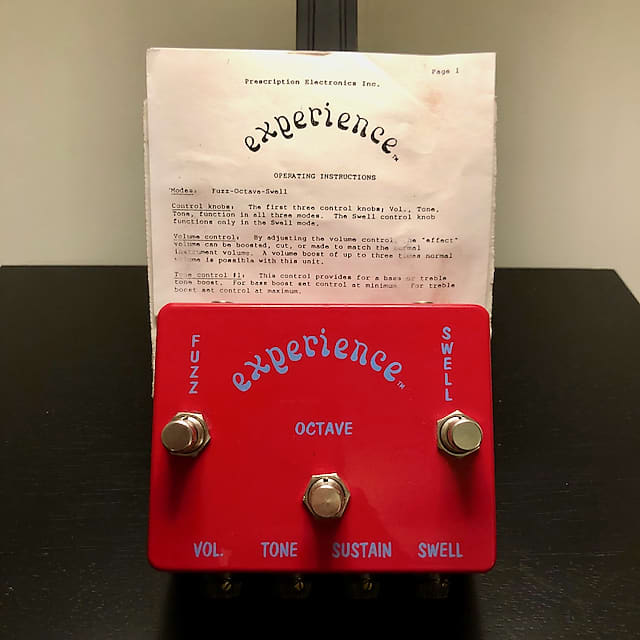 Prescription Electronics Experience - Rare - Fuzz, Octave, | Reverb