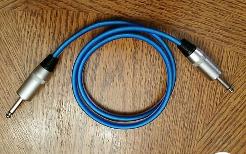 SCC Super Duty amp to cab speaker cable 2023 - Blue | Reverb