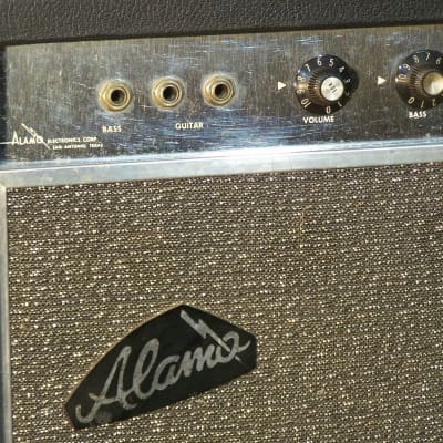 1967 ALAMO FURY GUITAR AMPLIFIER/BASS AMP 1-15 inch C15PS | Reverb