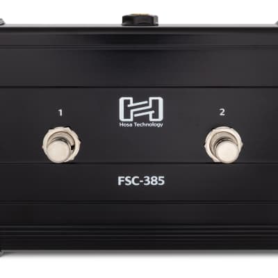 Hosa FSC-385 Guitar-Style Dual Latching Footswitch | Reverb