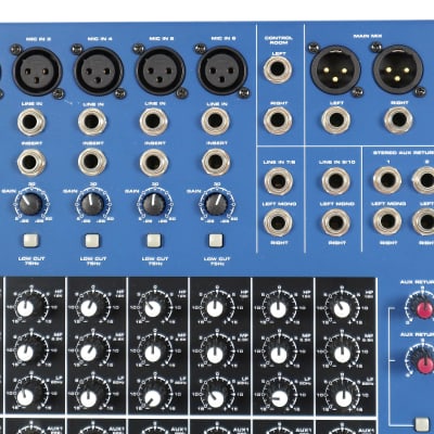 Samson MDR-1064 10-Channel Active Live Studio Mixer Mixing | Reverb