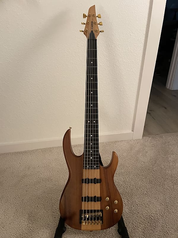 Carvin LB76 Fretless 6-string bass | Reverb