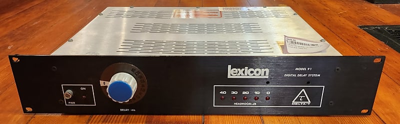 LEXICON MODEL 91 VINTAGE RACK DELAY PROCESSOR | Reverb