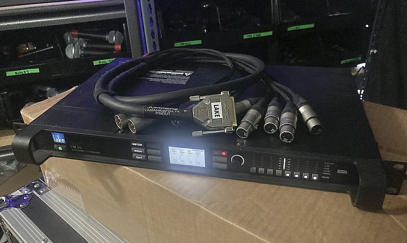 Lake LM44 Digital Audio System Processor ANALOG AES DANTE - | Reverb