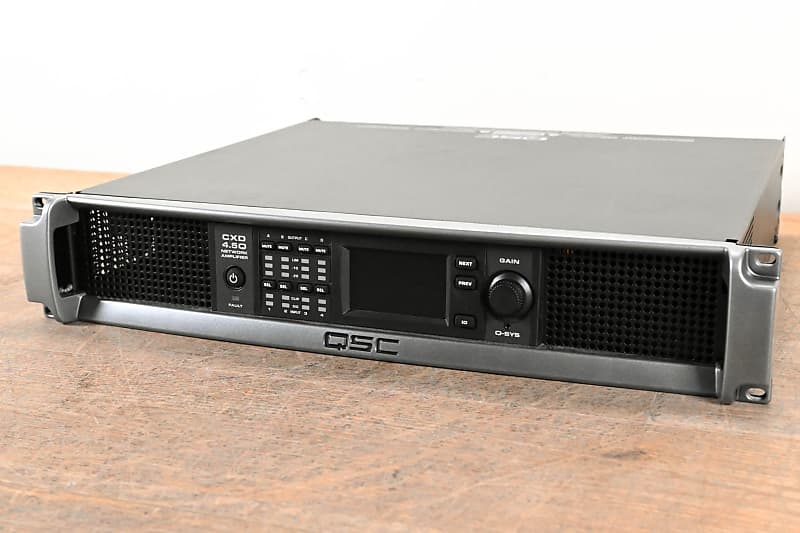 QSC CXD4.5 4-Channel Installation Power Amplifier with DSP | Reverb