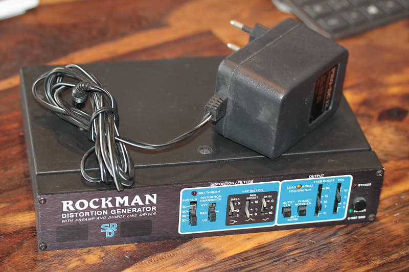 Tom Scholz ROCKMAN Distortion Generator 1988 good cond. 220V | Reverb
