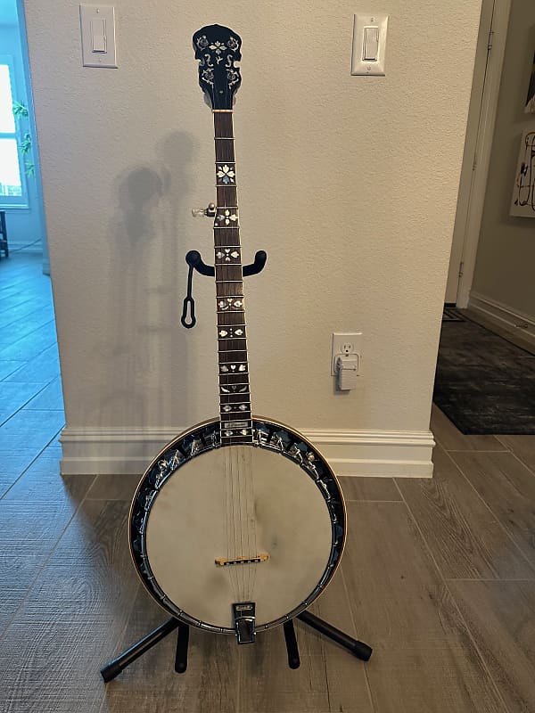Thompson & Odell Banjo Five string Banjo Mid - 50's - Oak | Reverb