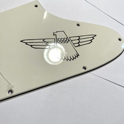 3 Ply Parchment Pickguard for Gibson Thunderbird Bass | Reverb
