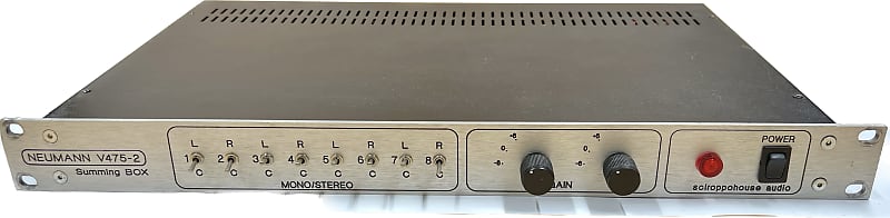 Neumann V475-2 Line Card Summing Box with Original Haufe | Reverb
