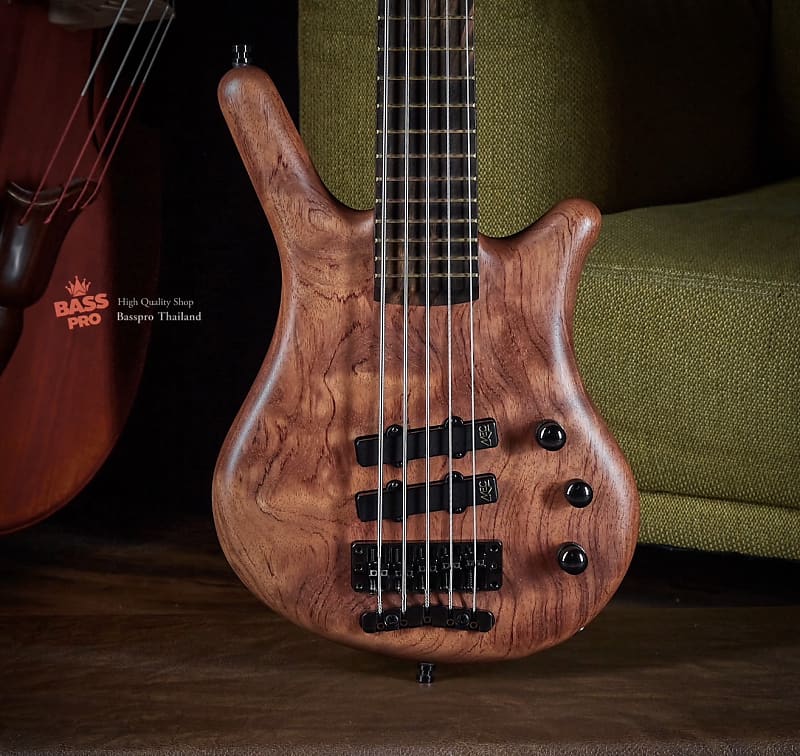 2012 Warwick Thumb Neck Thru 5 Strings Bubinga Pommele | Reverb
