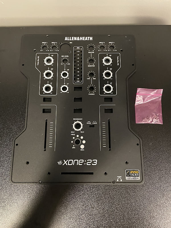 Allen & Heath Xone 23 Mixer Front Panel Faceplate Replacement | Reverb