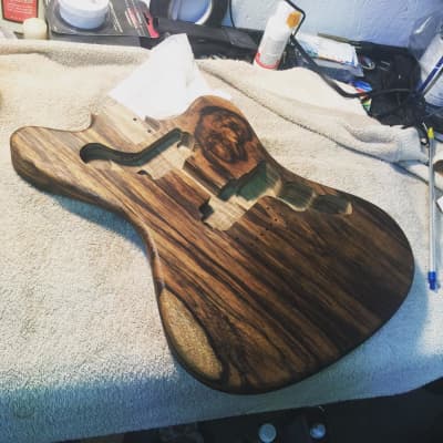 Switchback Guitarworks Classic Six (Miura). Limba/korina, P90 | Reverb