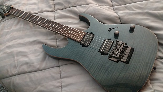 Ibanez RG3120 Prestige 2003 Twilight Blue with case | Reverb