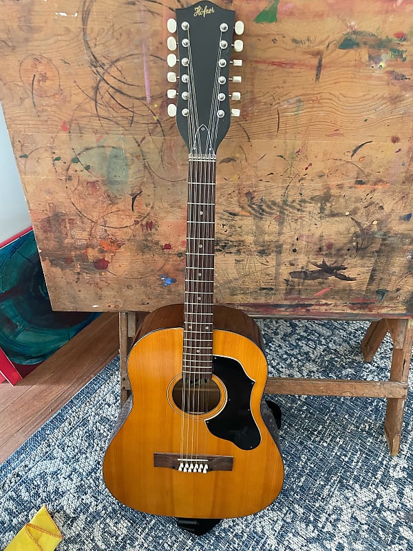 Hofner 12-string 1997 - Spruce top with flamed sides | Reverb