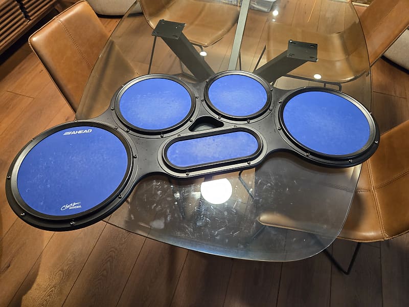 Ahead Tenor Chavez practice pad 2023 - Black and blue | Reverb