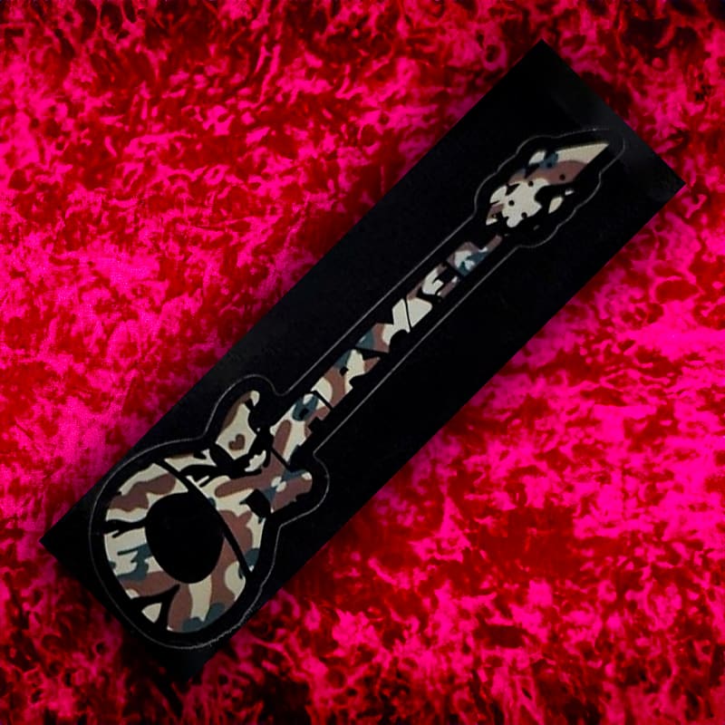 CHARVEL GUITARS "CAMOUFLAGE" STICKER INSANELY RARE LIMITED | Reverb